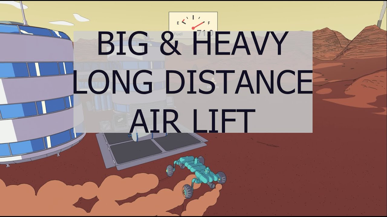 Big and Heavy Air lift - Mars First Logistics - YouTube