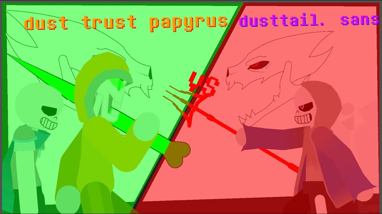 Stick Nodes undertale fight dust, trust, papyrus, vs dust, tell sans ...
