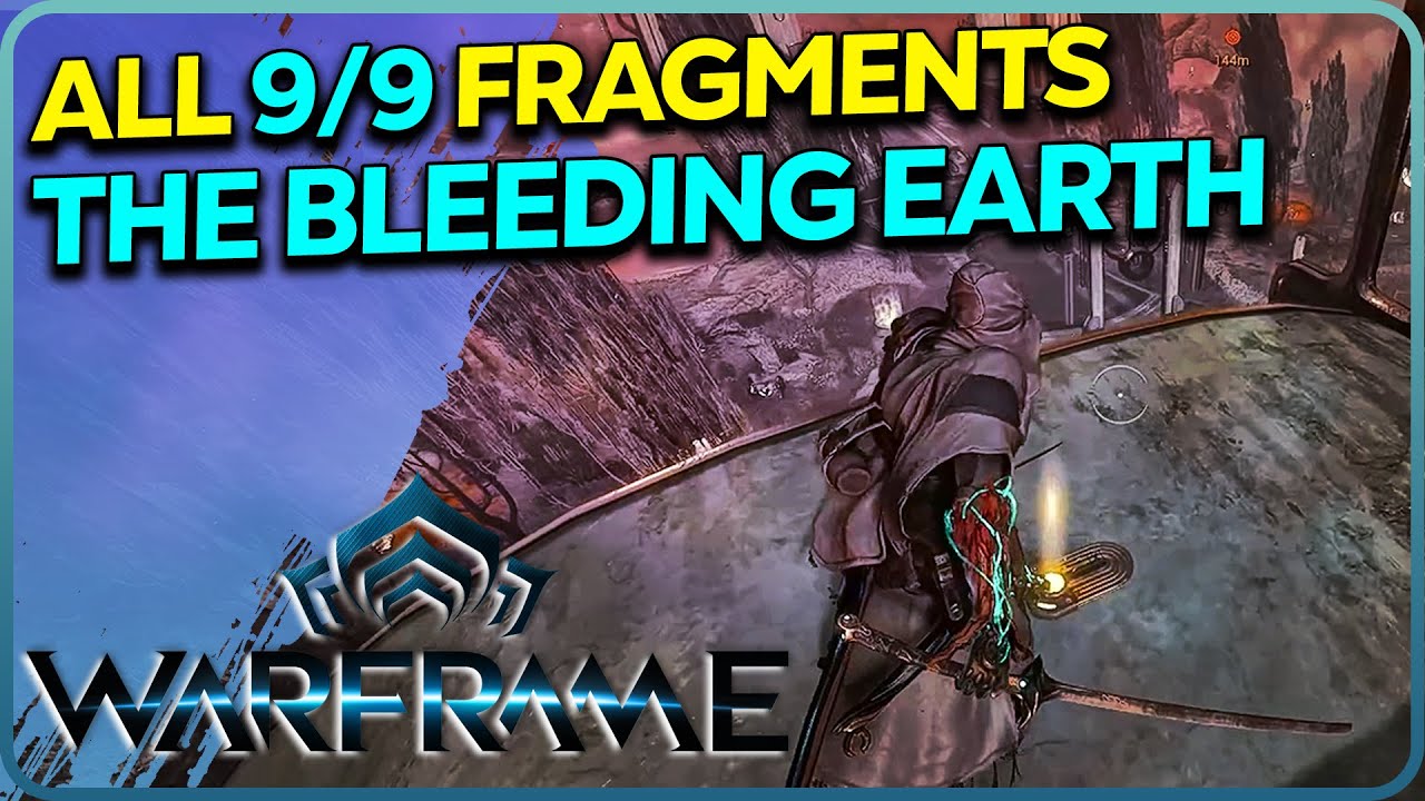 All 9 Fragments The Bleeding Earth Warframe Duviri - YouTube