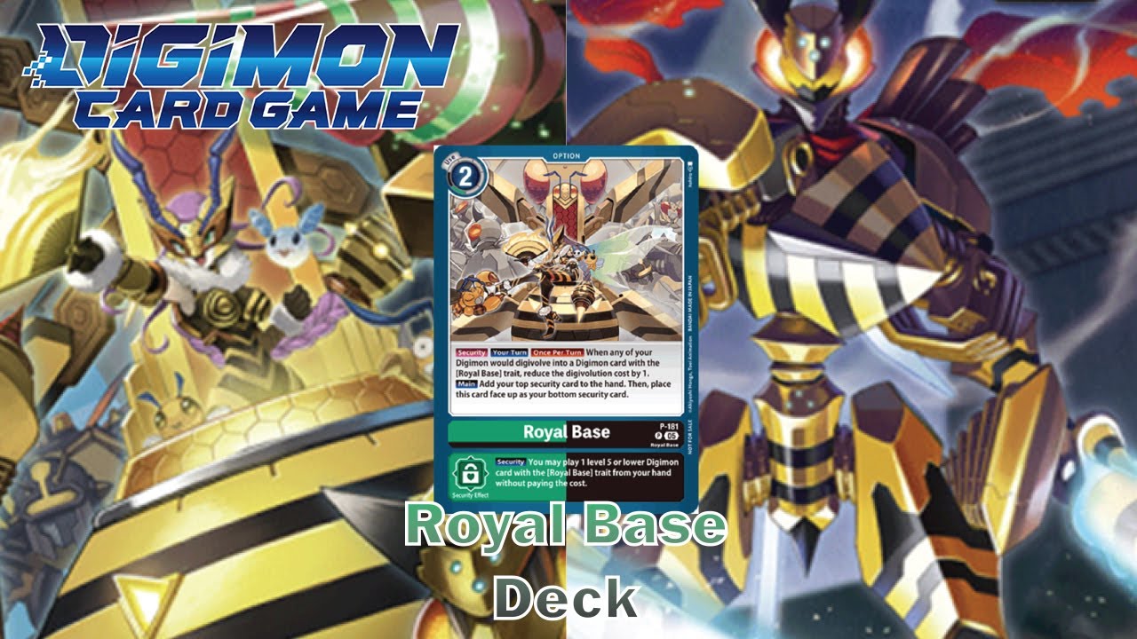 DCGO (Updated) Royal base, testing the new promo card - YouTube