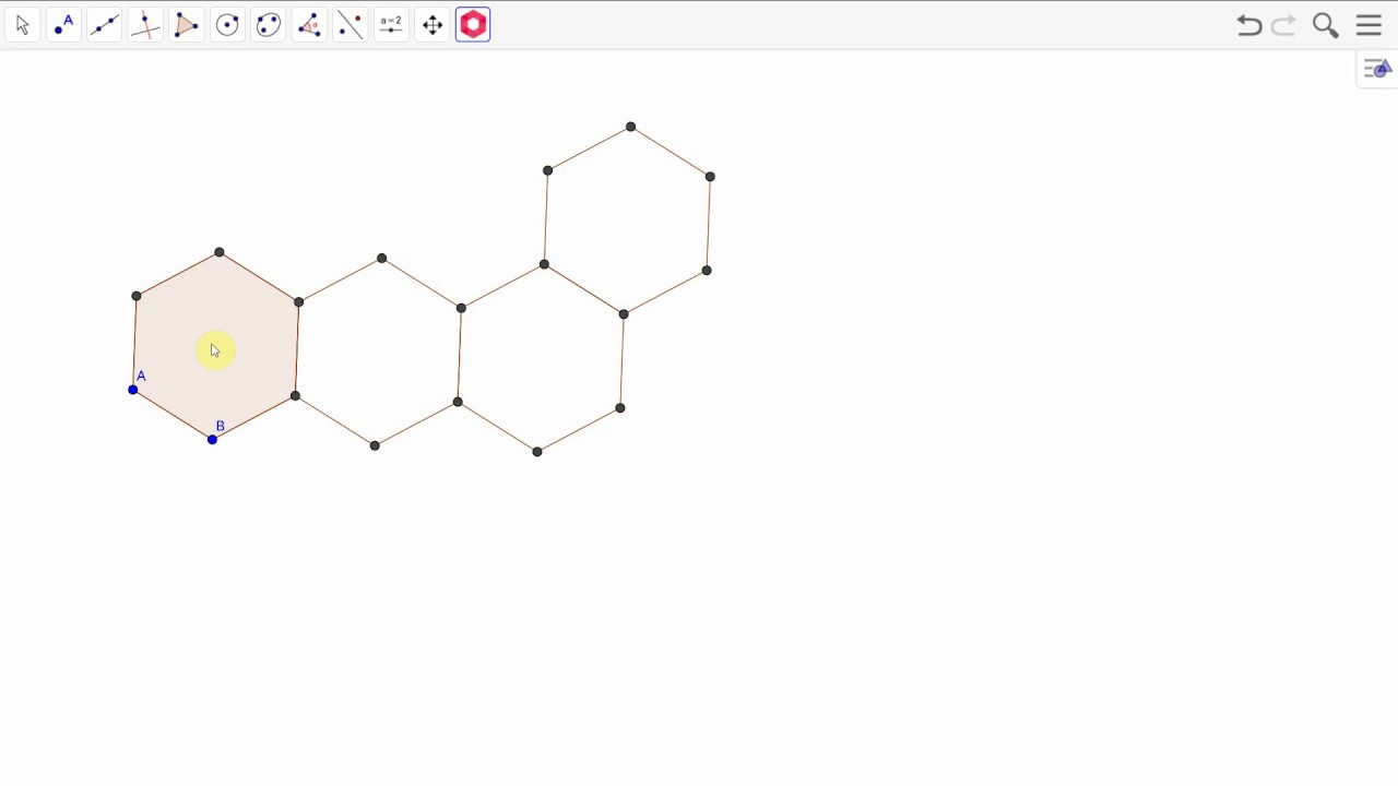 comment faire un pavage avec geogebra