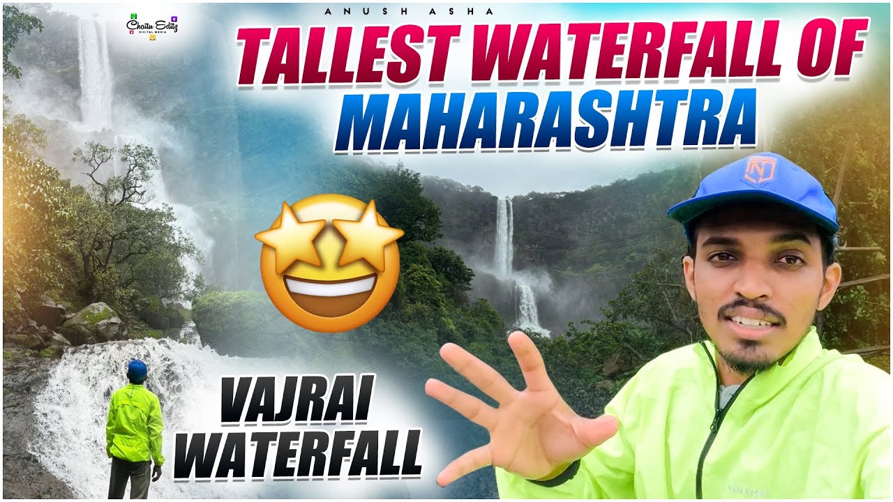 Tallest Waterfall Of Maharashtra | Vajrai Waterfall | - YouTube
