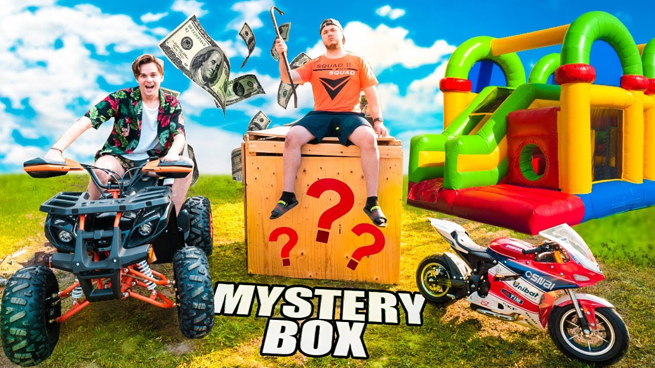 $10,000 MYSTERY BOX! ATV, MOTOR BIKE AND MUCH MORE! - YouTube