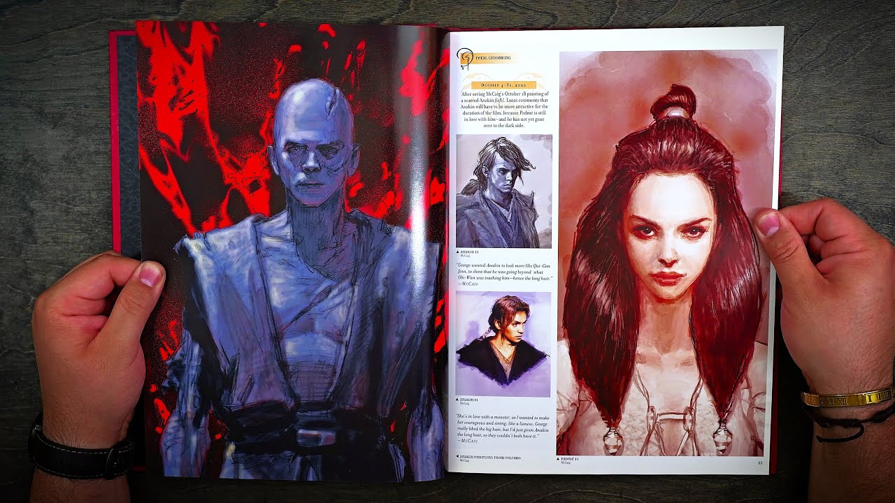 Artbook ASMR - The Art of Revenge of the Sith - Flip Through, Relaxing ...