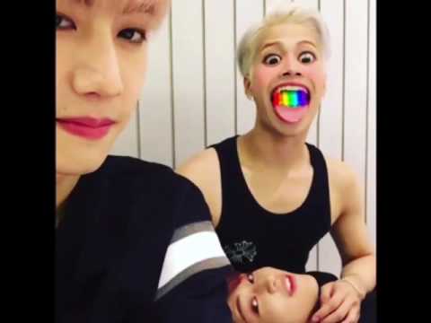 GOT7 snapchat filter Mark Jackson Bambam instagram post - YouTube