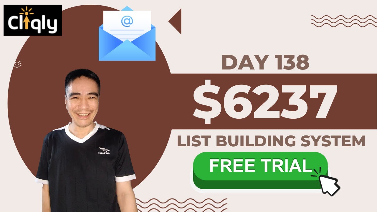Cliqly Review Day 138 Cliqly Email Marketing Affiliate Program - YouTube