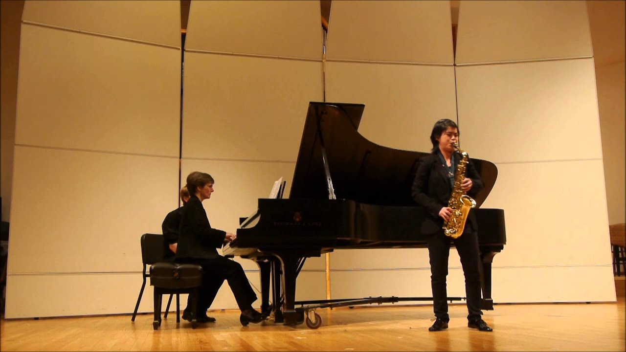 Henri Tomasi Saxophone Concerto I. Andante - Allegro - YouTube