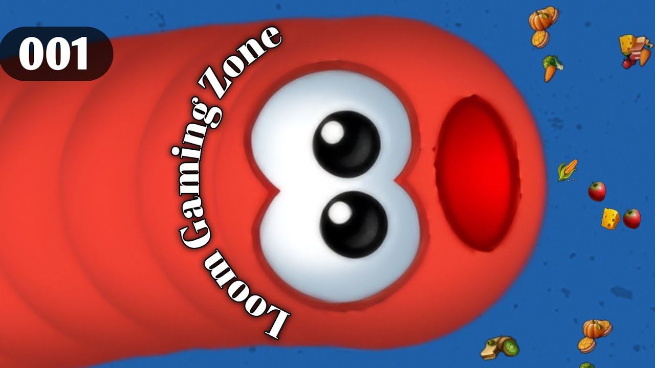 Worms zone.io #001 best Snake zone Gameplay | Snake game 2024 | Saamp ...