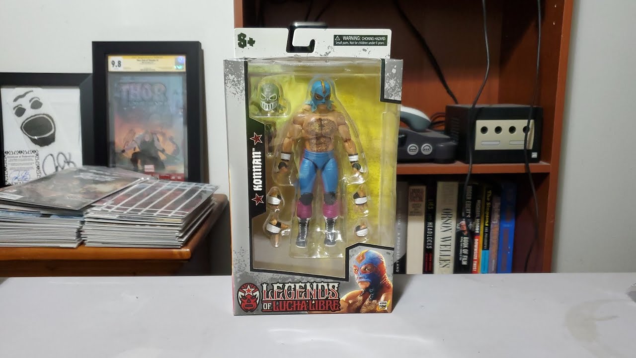 Legends of Lucha Libre Unboxings (Konnan) - YouTube
