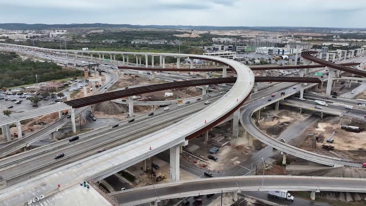 TxDOT announces opening of first major flyover at Loop 1604, I-10 on ...