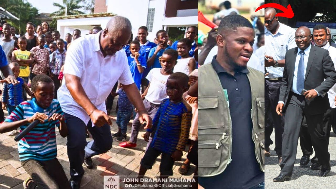 WOW!Small Kids Jubilate With Mahama As Winner 4 Upcoming Elect. Sammy ...