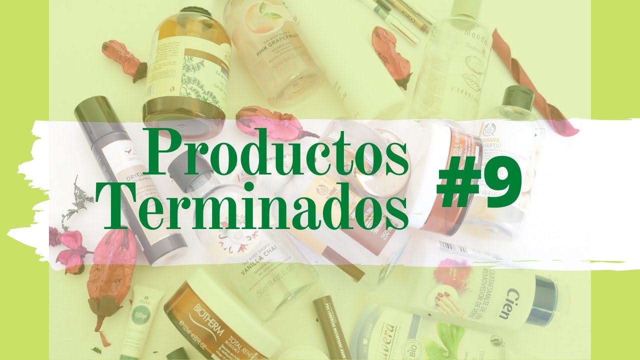 PRODUCTOS TERMINADOS #9 - YouTube