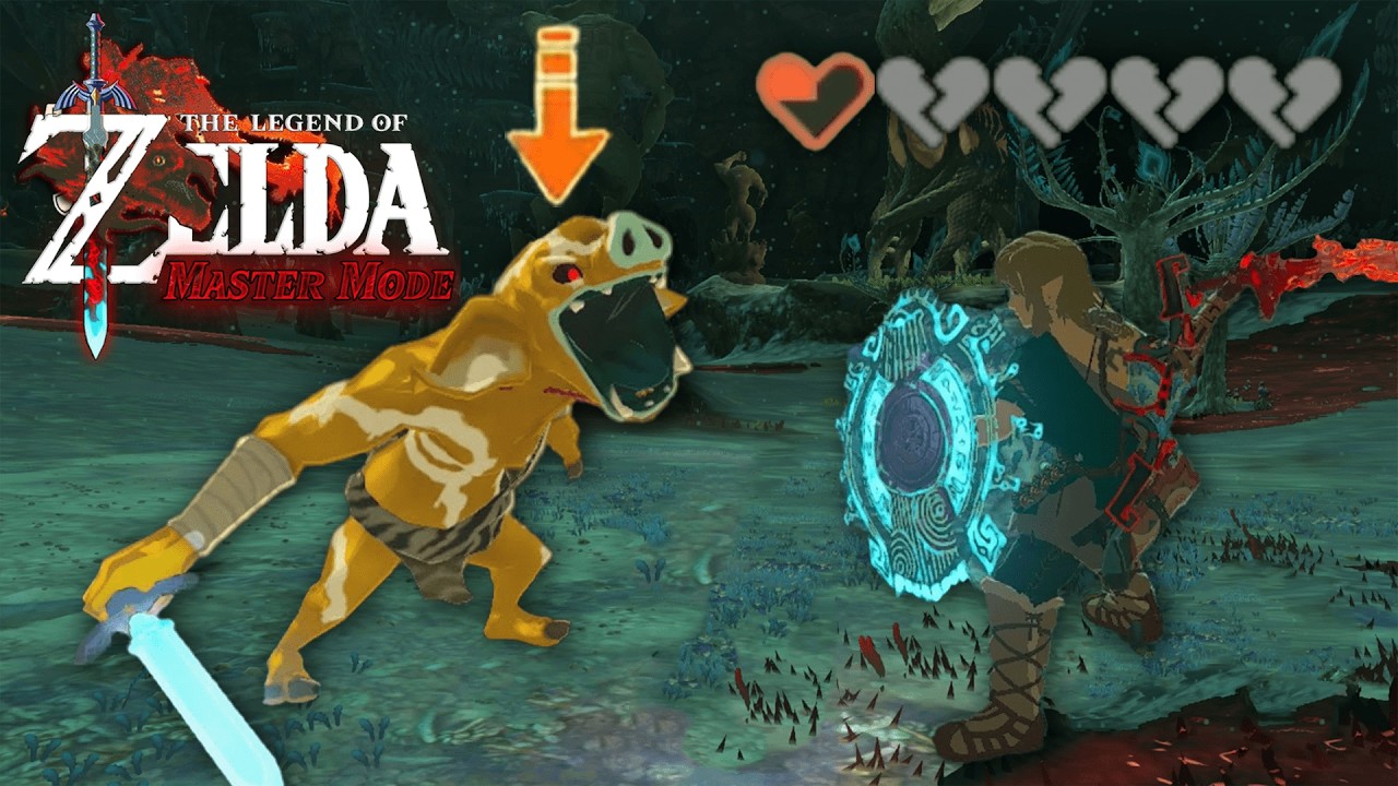 Ce MONSTRE INVINCIBLE dans le MODE HARDCORE de Zelda Tears of the ...