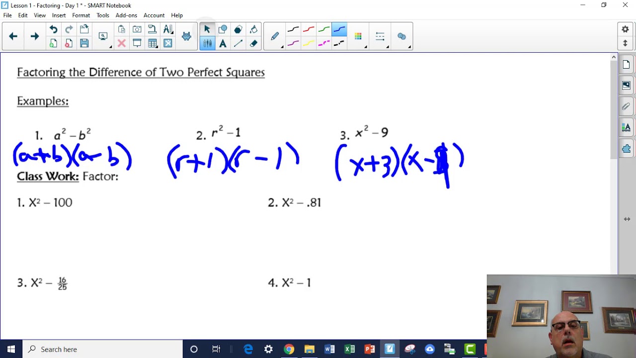 Lesson 1 - Factoring - Day 1 - YouTube