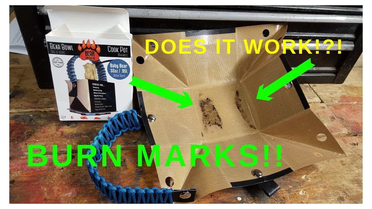 Bear Bowl Cook Pot - Bear Minimum Review and Test - YouTube