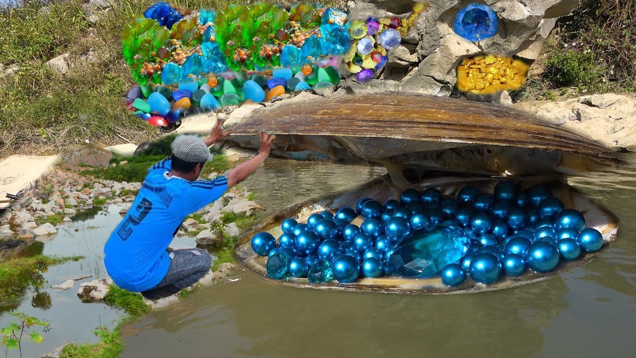 Giant crabs grow in spring water, raising pearls that are more ...