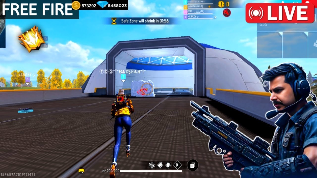 ff br rank push mobile gameplay | ff new br rank season gameplay - YouTube