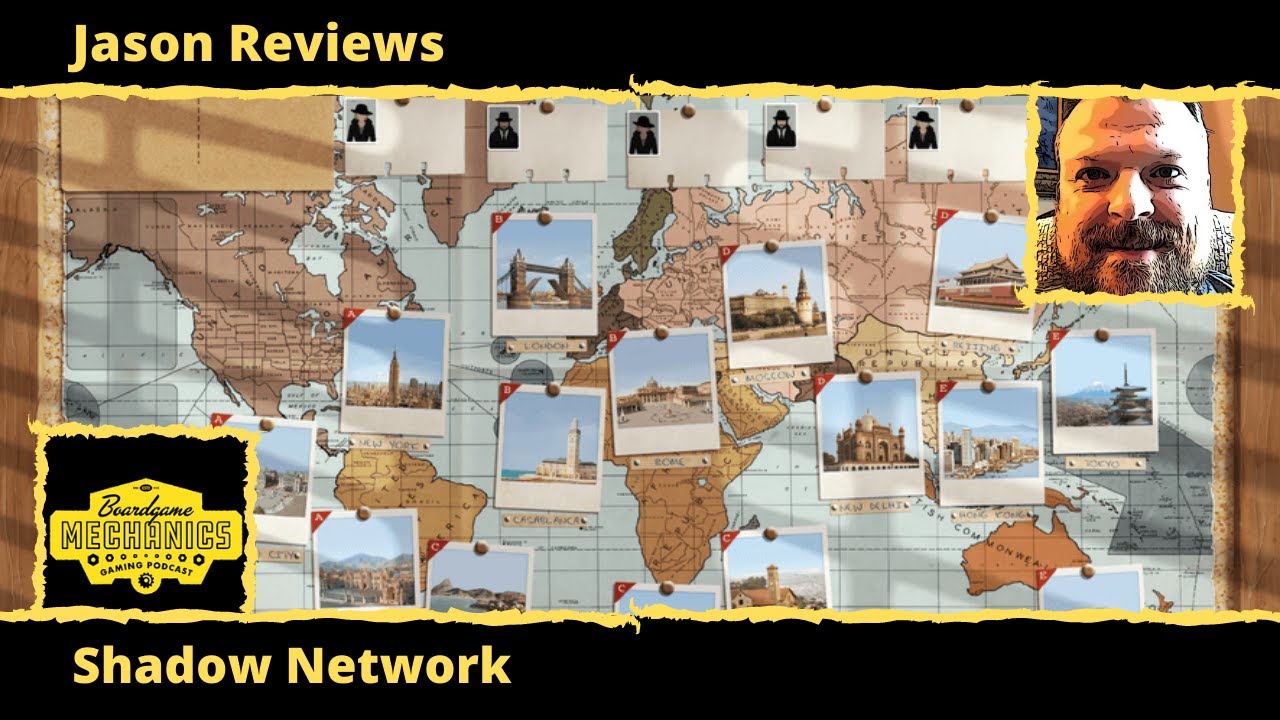 Jason's Board Game Diagnostics of Shadow Network - YouTube