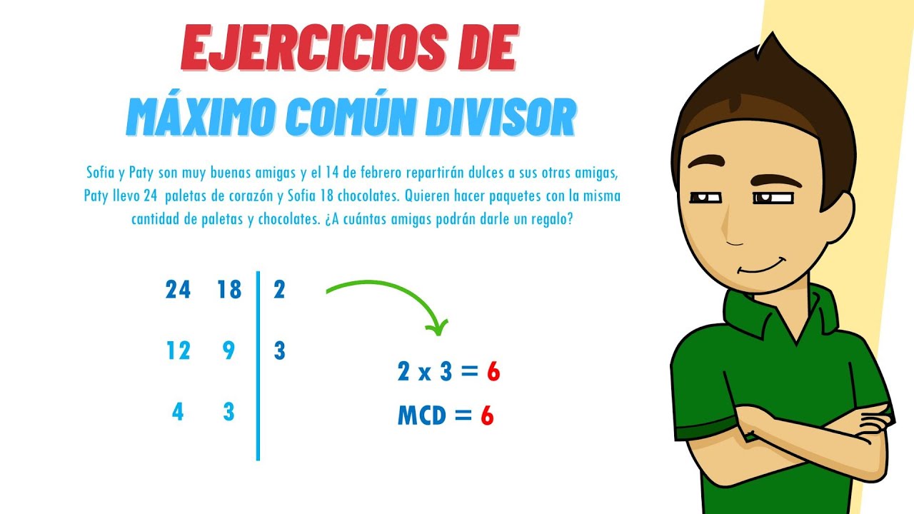 ejercicios con MCD - YouTube