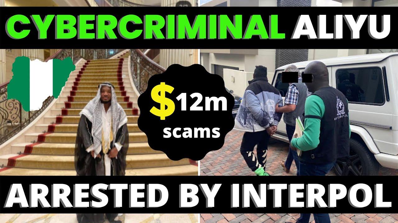 kingpin James Aliyu arrested in a luxury estate in Sandton - YouTube