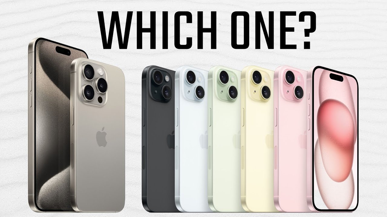 How to choose the CORRECT iPhone 15 model! Don’t make these MISTAKES ...