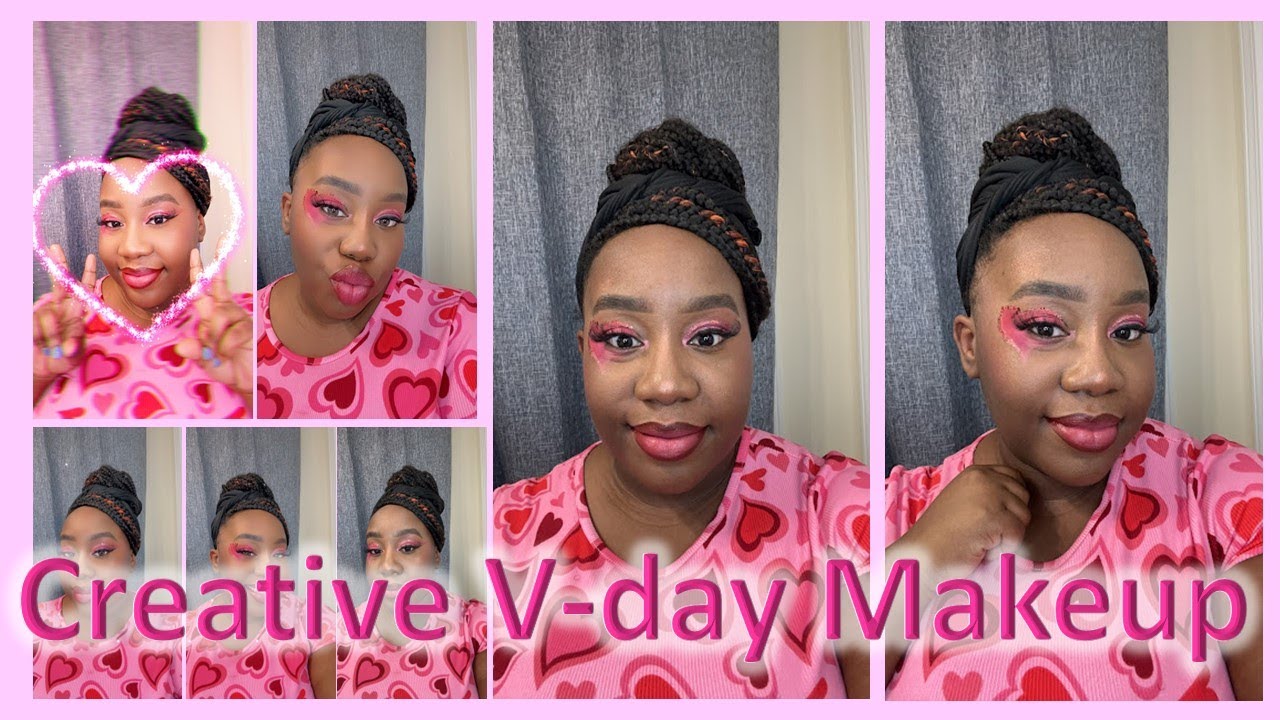 Heart Eye | Makeup | V-Day #makeup #lipcombo #valentinesday - YouTube
