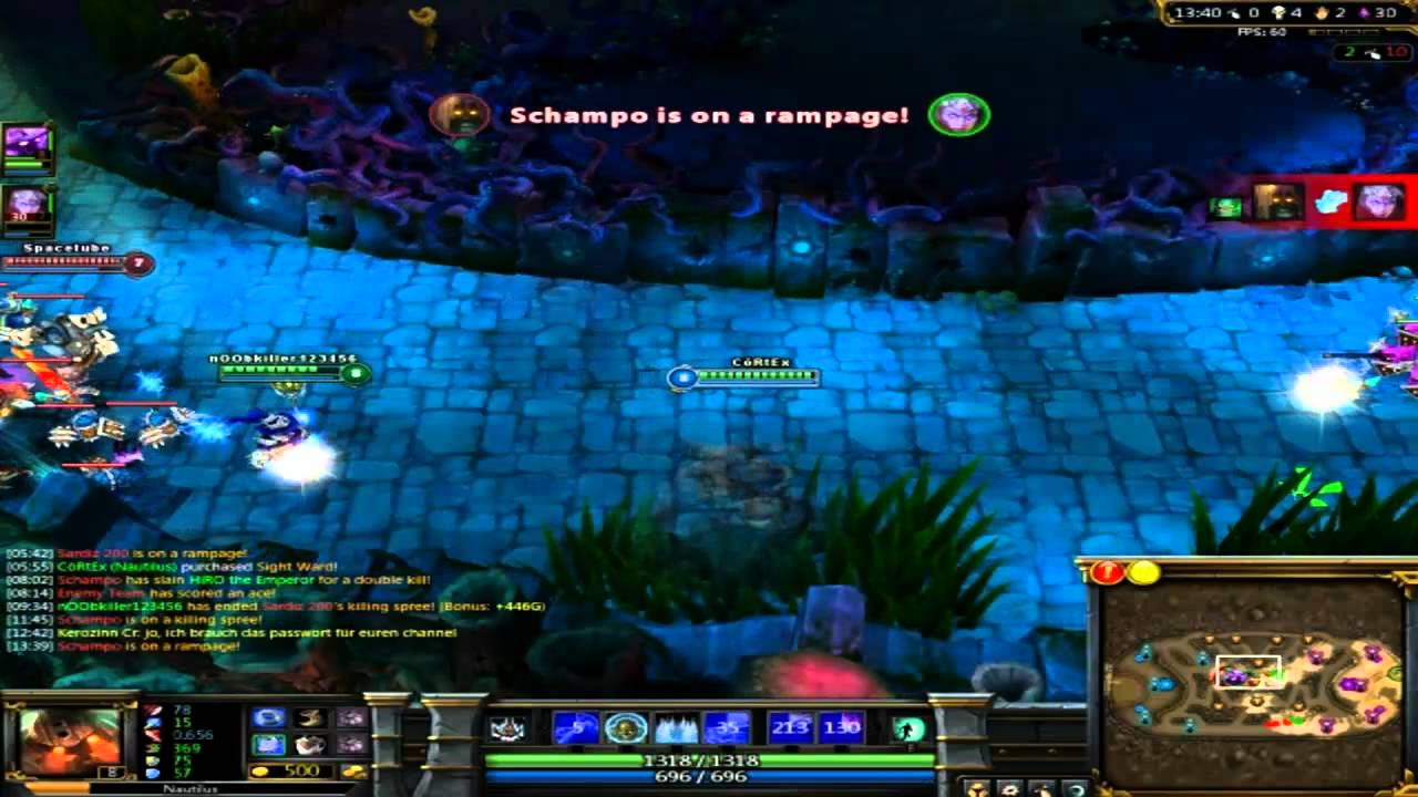 League of Legends #006 - Friends-run(Nautilus) - YouTube