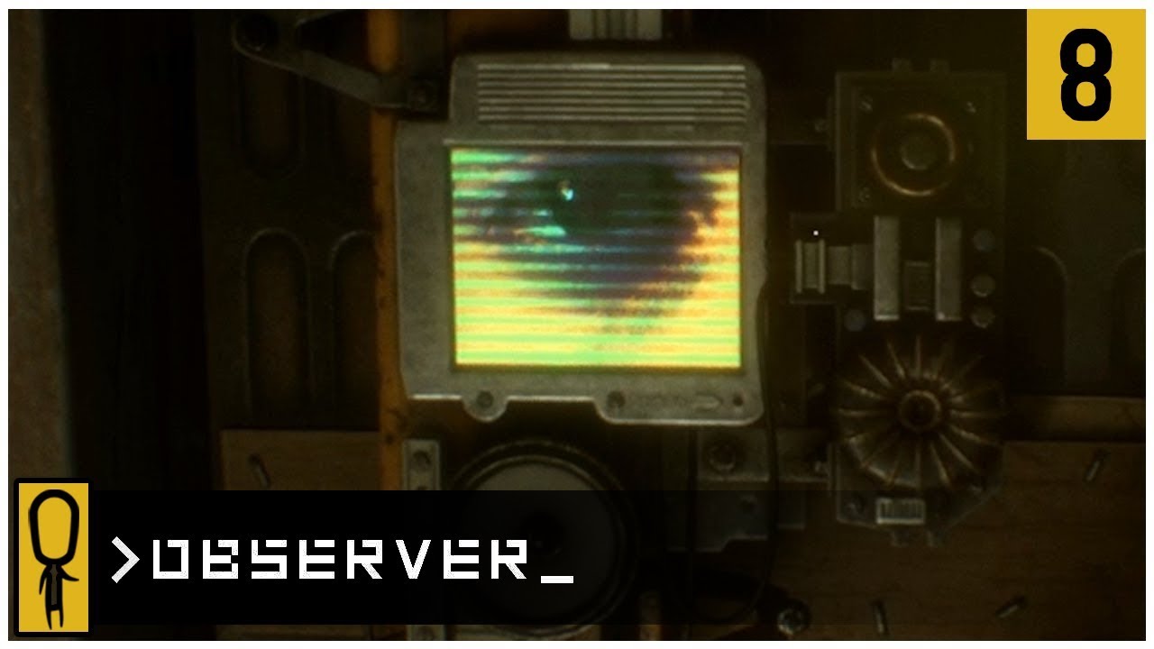 👁 FOLLOW THE NOISE 👁 - OBSERVER Gameplay Ep 8 - Let's Play OBSERVER ...