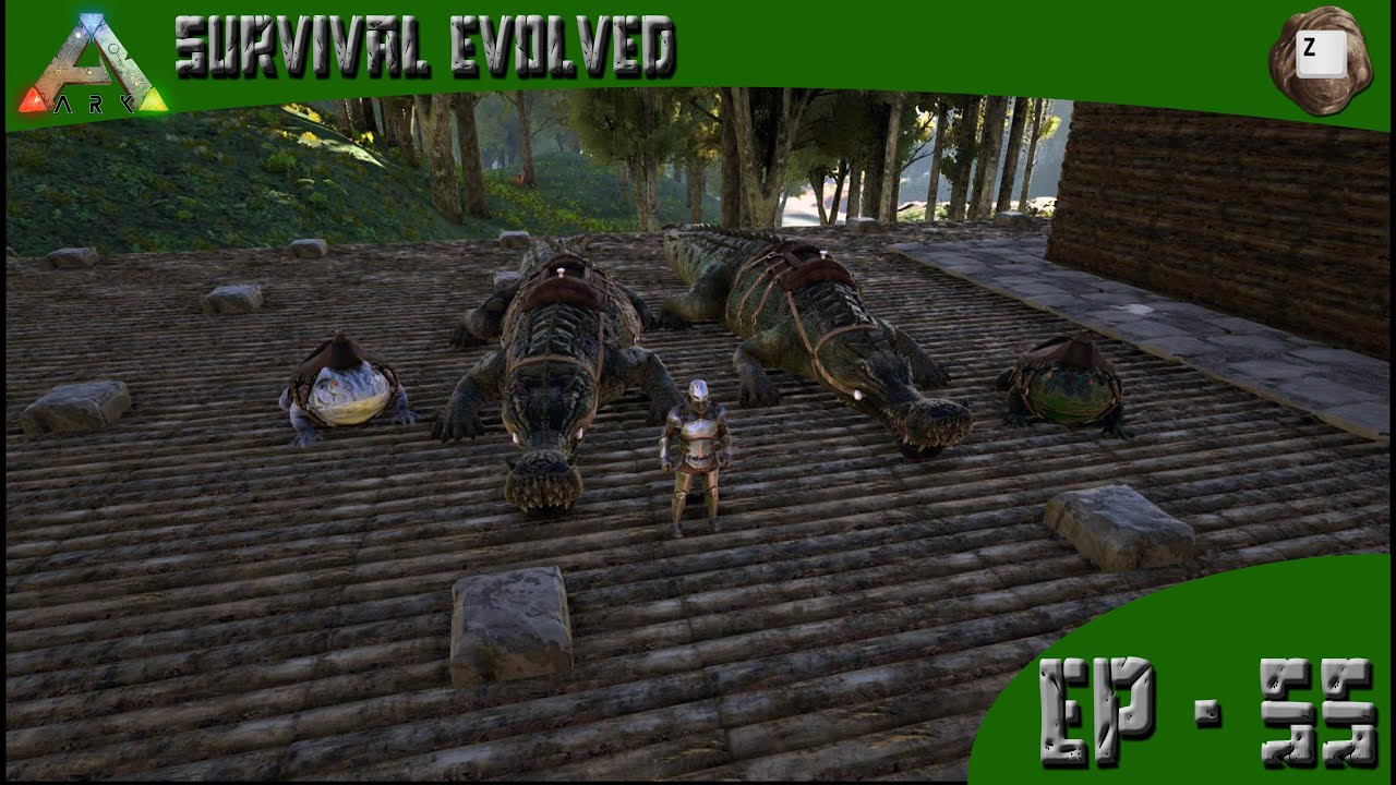 ARK: Survival Evolved - Swamp Tames! - Series Z - EP-55 - YouTube