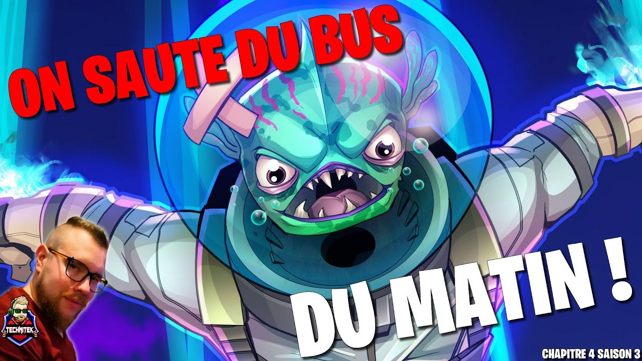 FORTNITE : On saute du bus dès le matin ! - YouTube