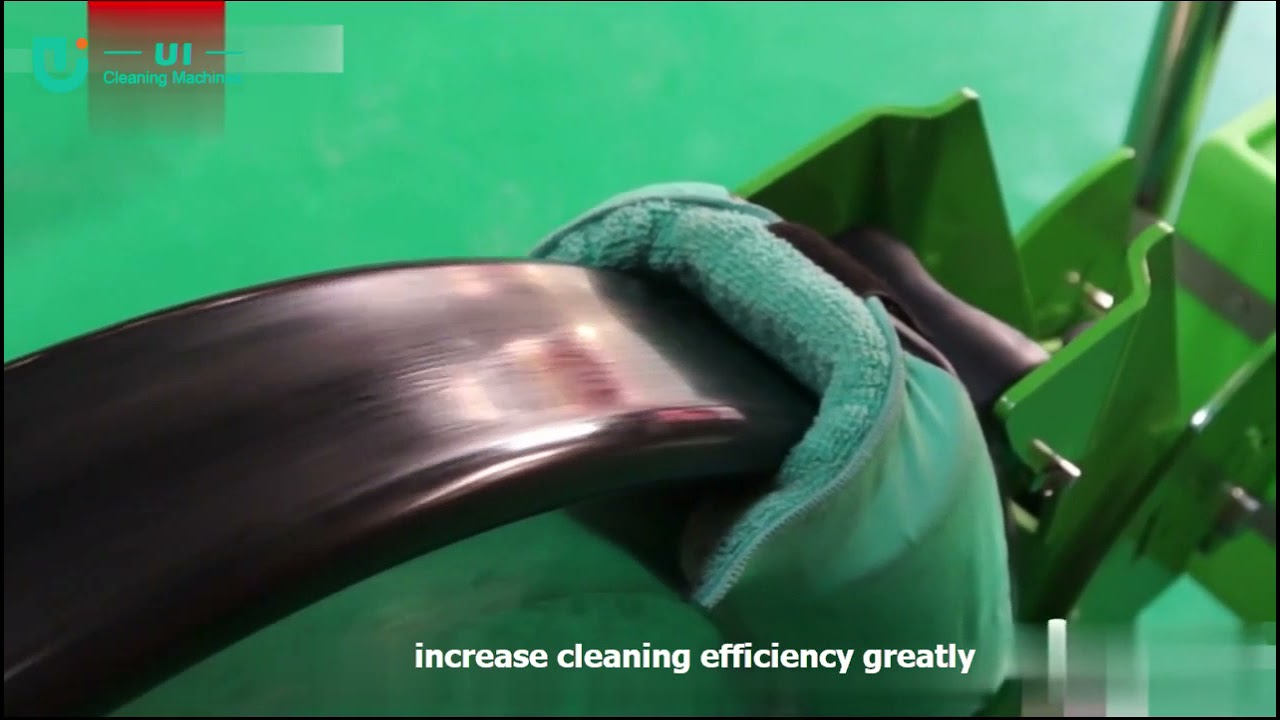 EHC10 Universal Escalator Handrail Cleaning Machine - YouTube