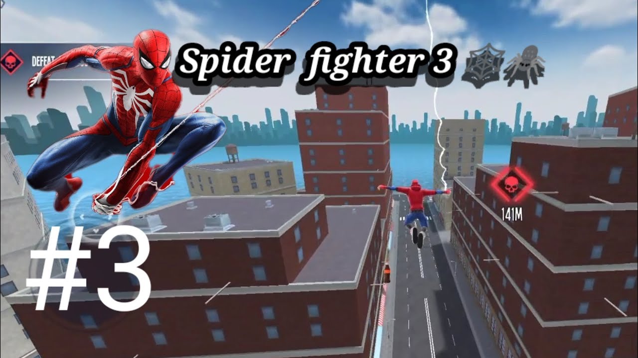 Spider Fighter 3 - IRON HERO Gameplay ( Android , iOS )SPIDER FIGHTER 3 ...