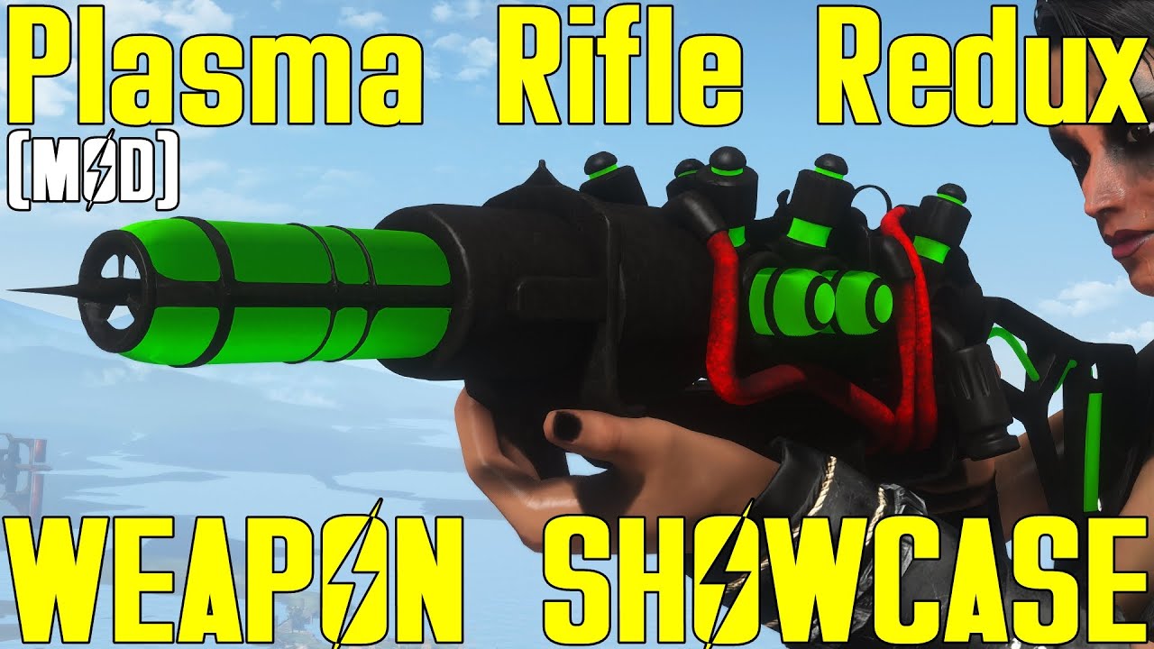 Fallout 4: Plasma Rifle Redux - Weapon Mod Showcase - YouTube