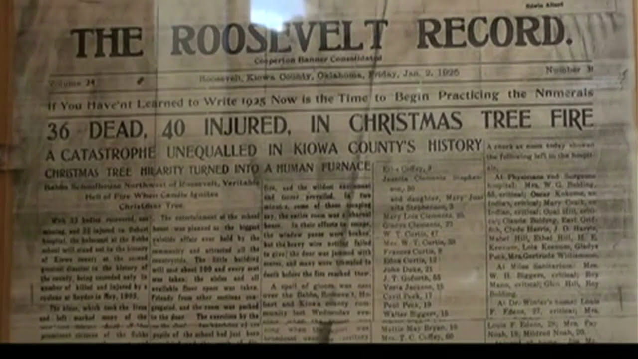 The Babbs Switch School Fire Tragedy of 1924 - YouTube