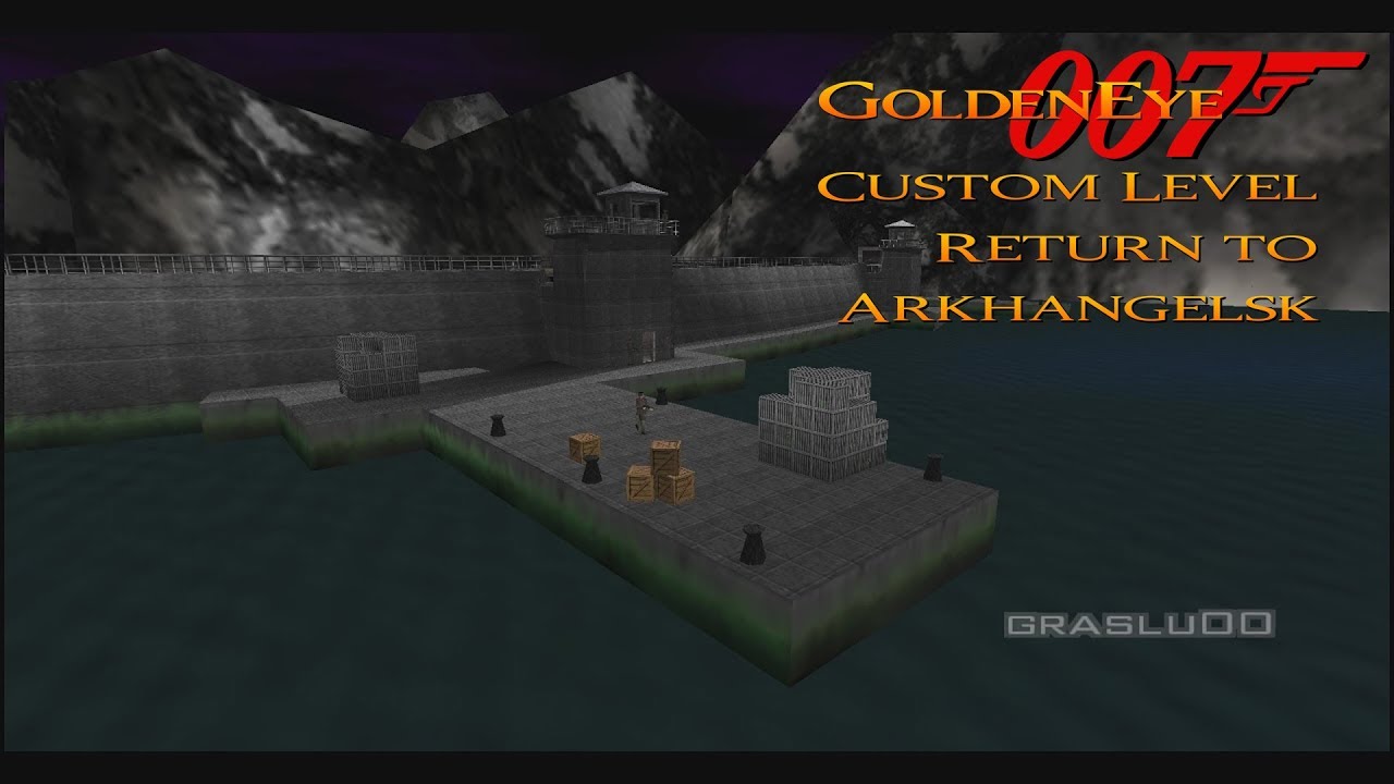 GoldenEye 007 N64 - Return to Arkhangelsk - 00 Agent (Custom level ...