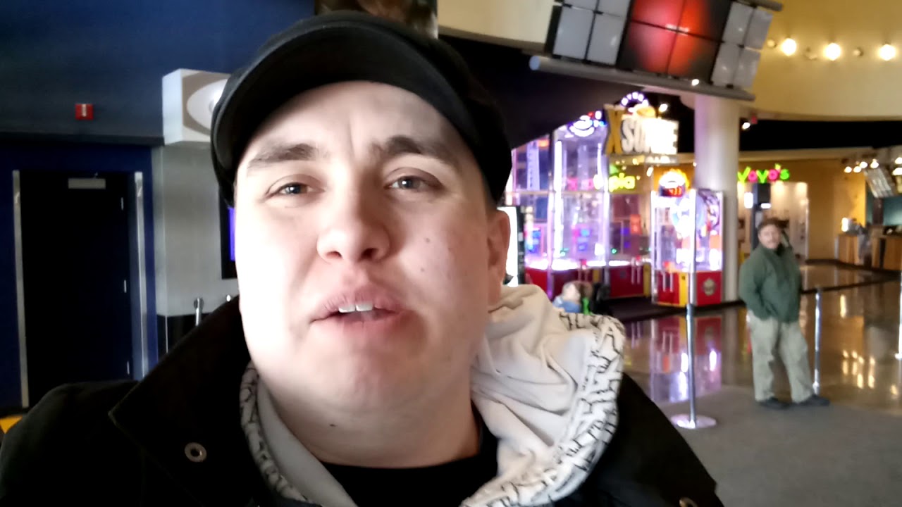 Brian at the Cineplex in South Edmonton Common - YouTube