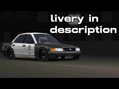 Livery frl ford crown victoria police interceptor - YouTube