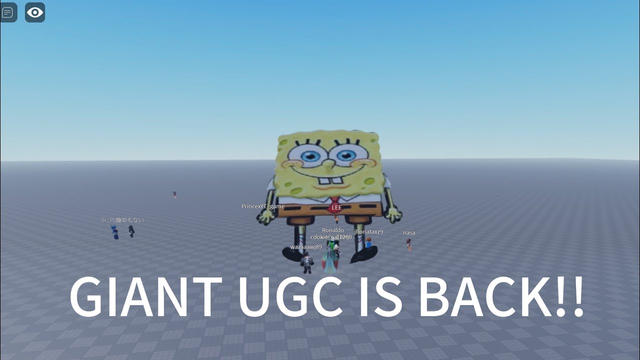 GIANT UGC IS BACK!! HOW TO GET GIANT FREAKBOB! - YouTube