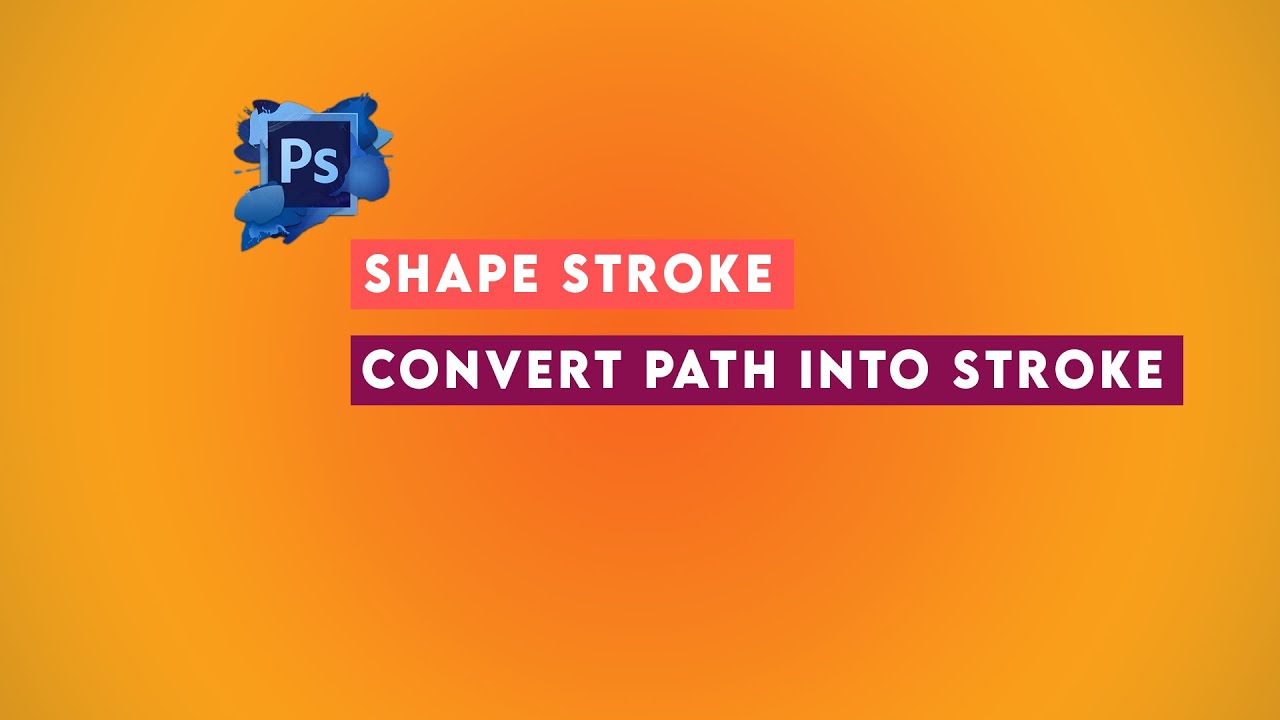 How To Make Stroke Of Any Shape In Photoshop Convert Path Into How To Make Stroke Of Any Shape In Photoshop Convert Path Into