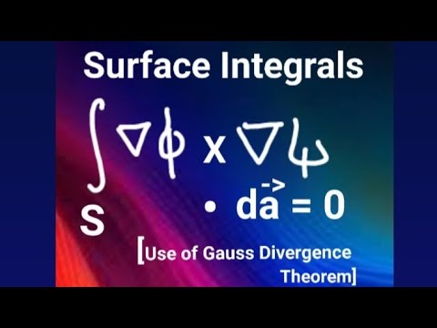 Gauss Divergence Theorem Examples| Surface Integral #surfaceintegral # ...