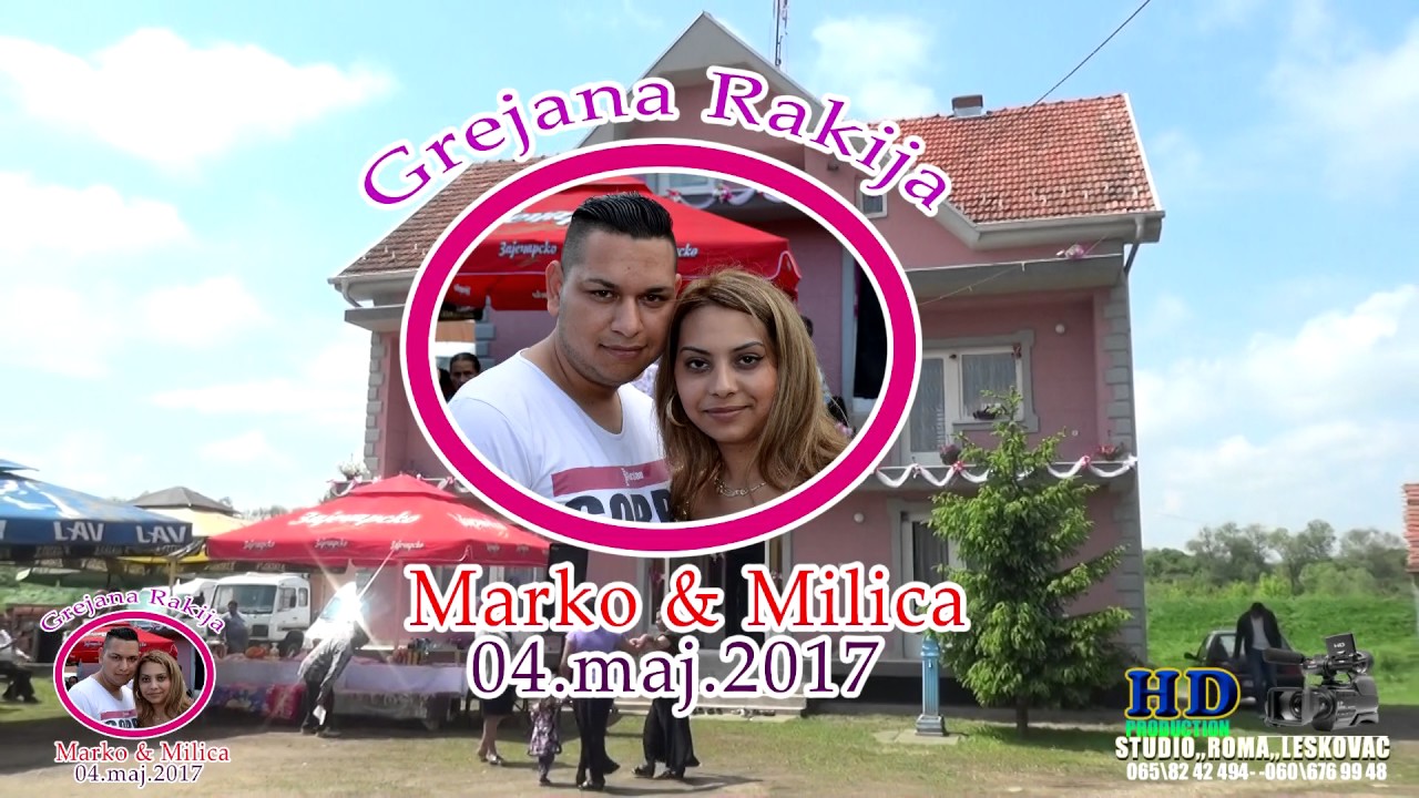 GREJANA RAKIJA MILICA & MARKO 1.part 04.05.2017 studio roma full hd ...
