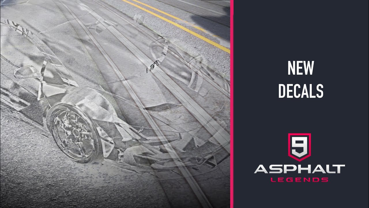NEW DECALS | ASPHALT 9 - YouTube