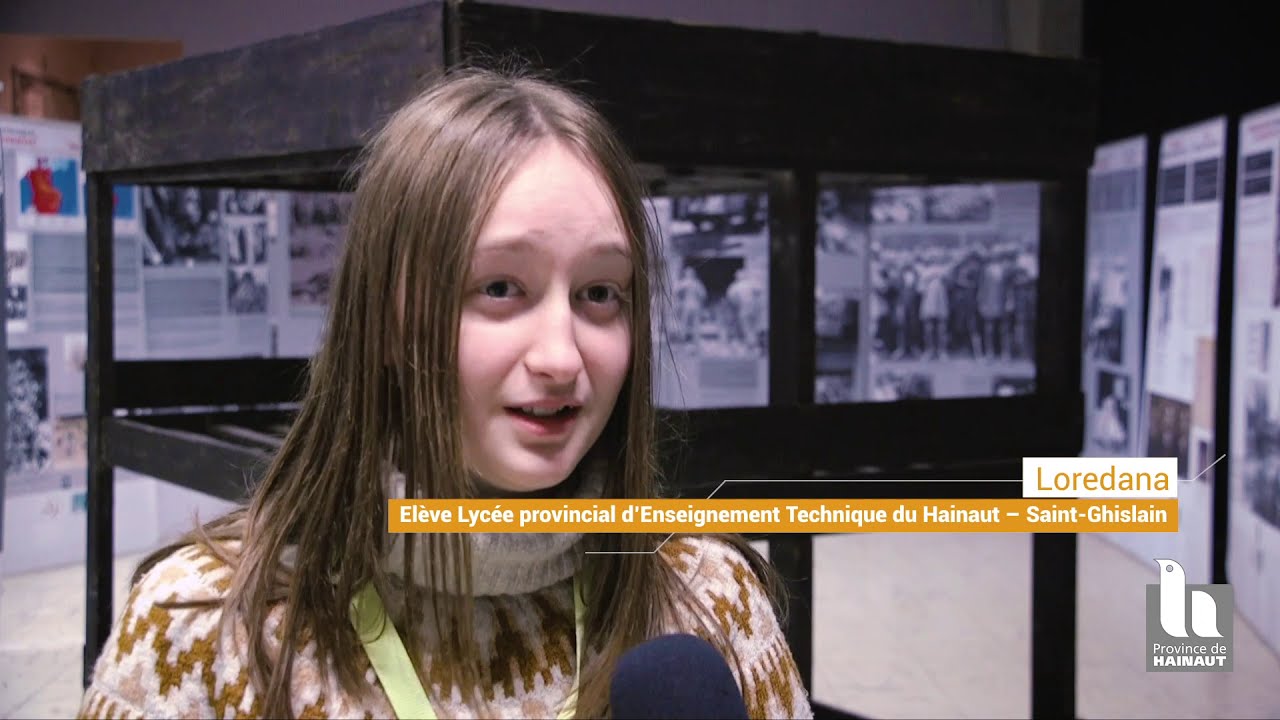 LPETH (Saint-Ghislain) - Exposition pour la mémoire - YouTube