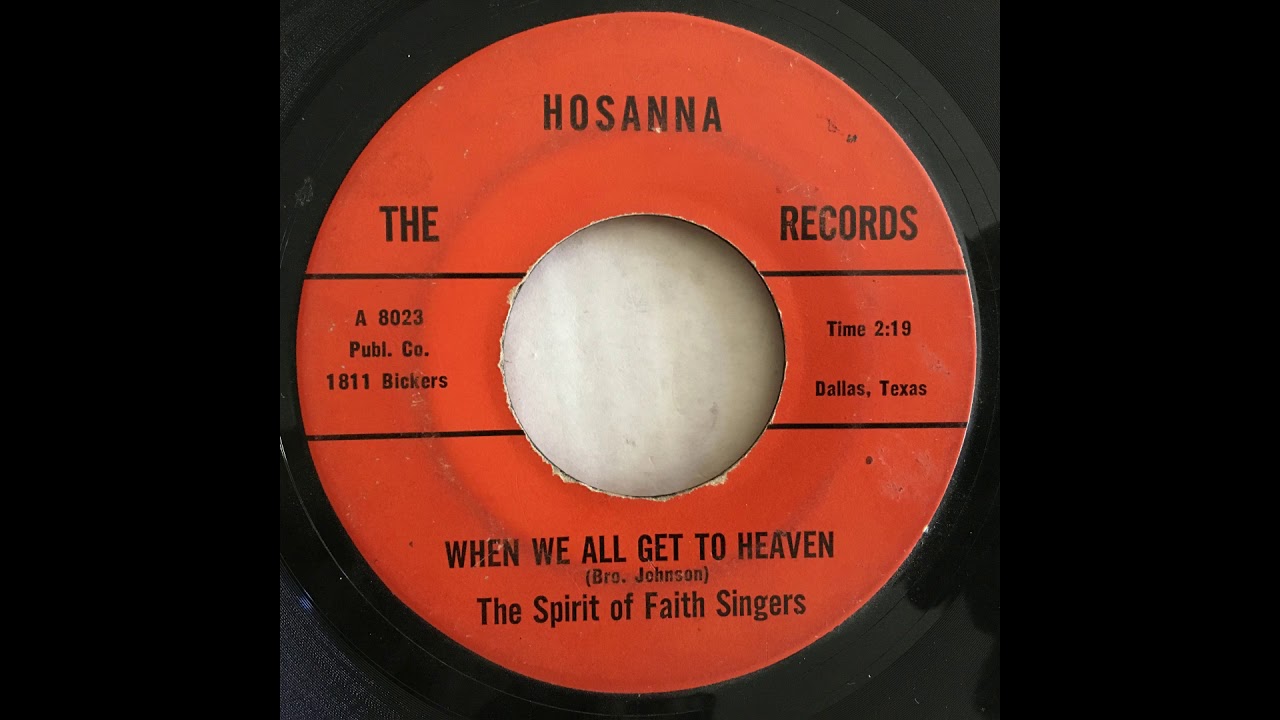 The Spirit of Faith Singers - When We All Get To Heaven - YouTube