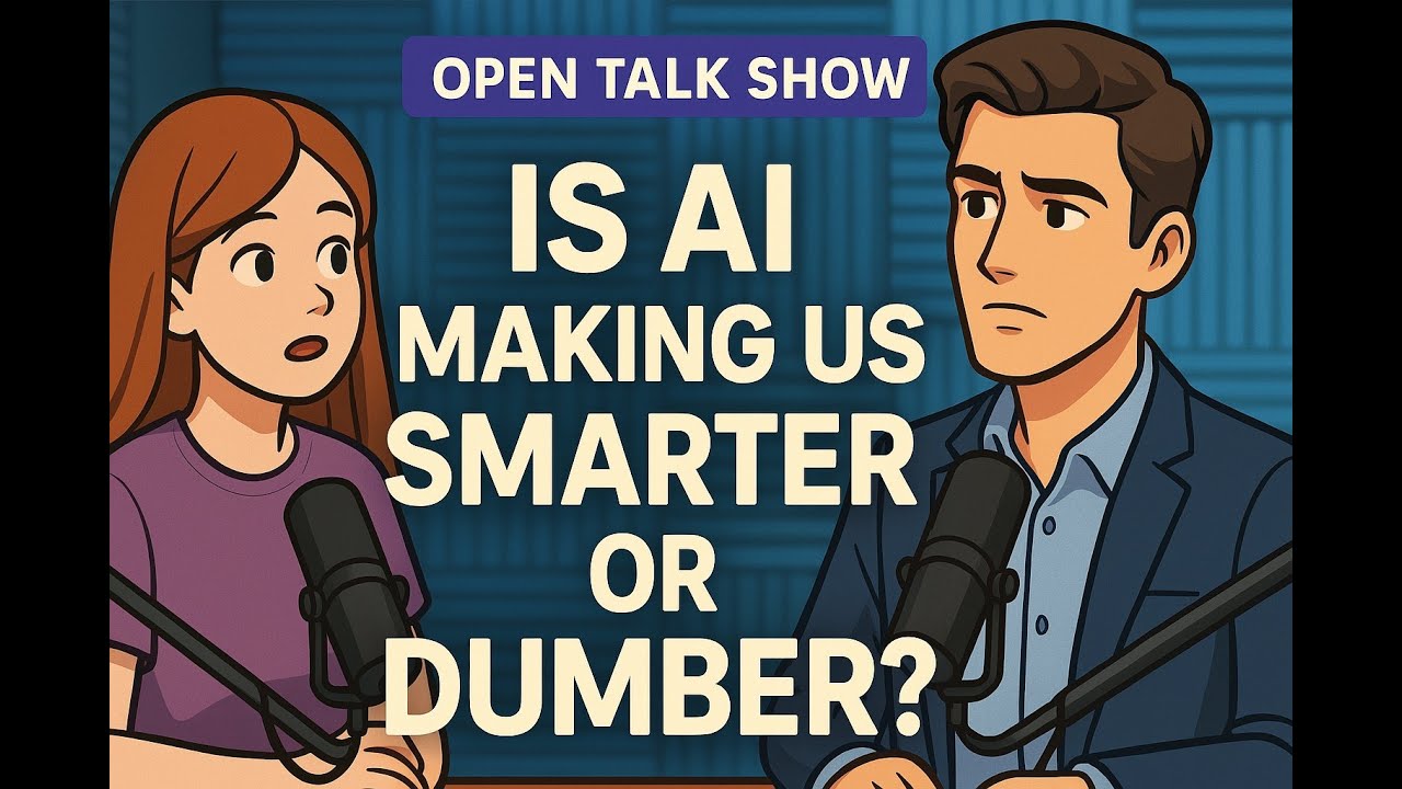 🎙️ Is AI Making Us Smarter… or Just Doing the Thinking for Us? Dumber ...