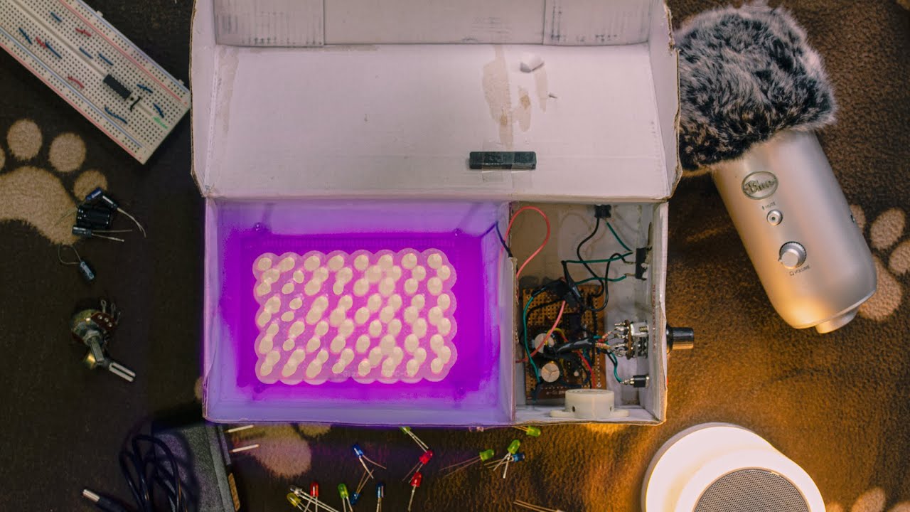 How to Make a DIY Easy UV LED Box - YouTube