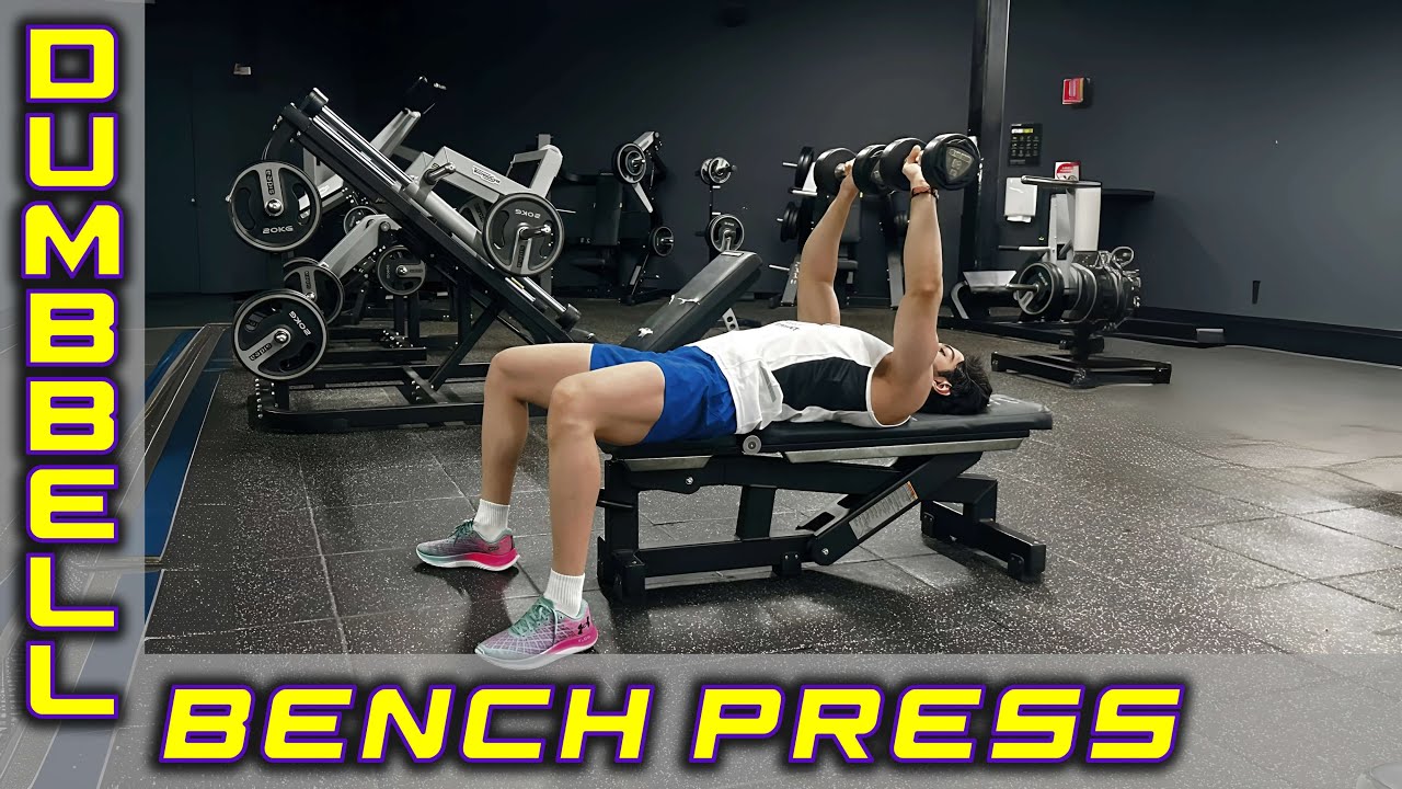 Dumbbell Bench Press : Proper Form and Common Mistakes to Avoid - YouTube
