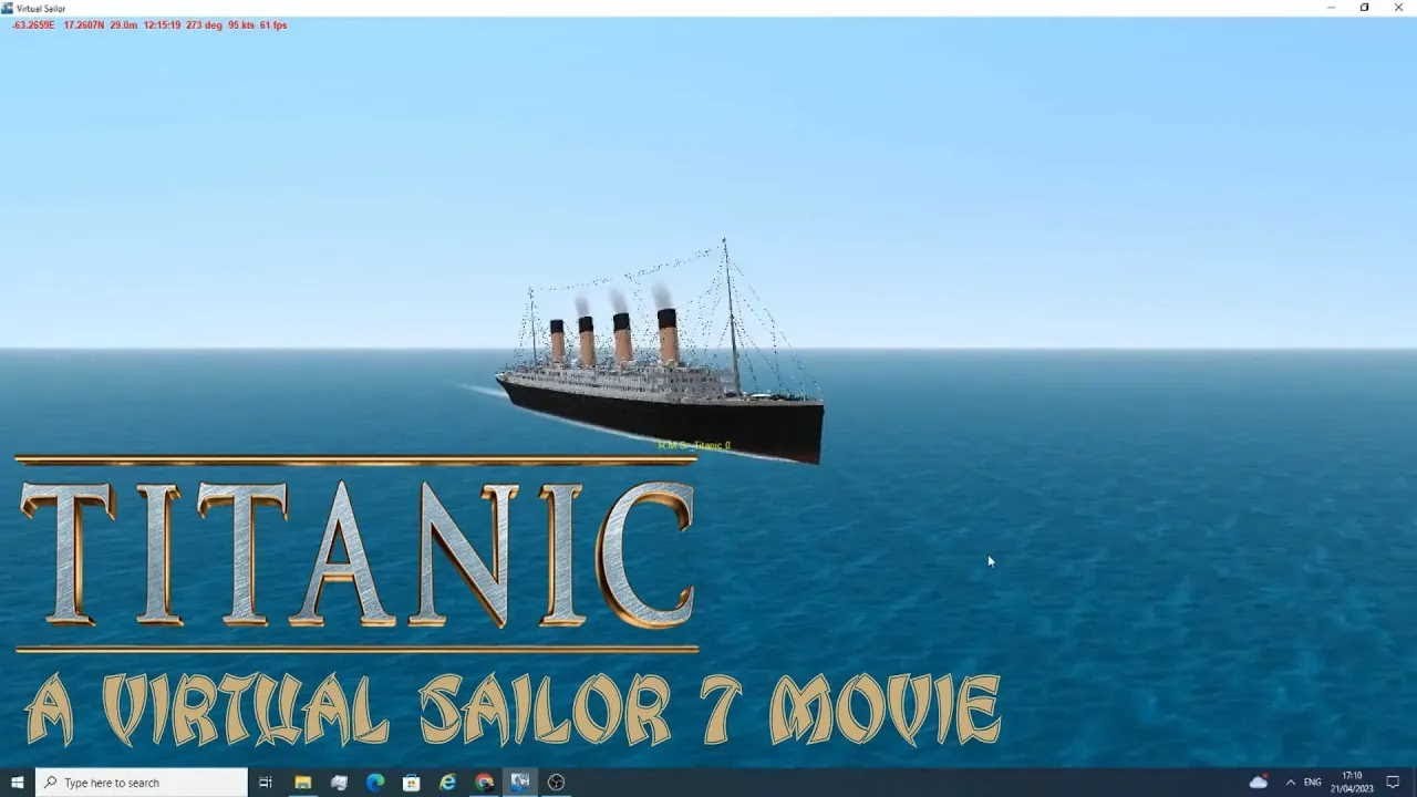 R M S Titanic a Virtual Sailor 7 Movie (Titanic's 111 Anniversary ...
