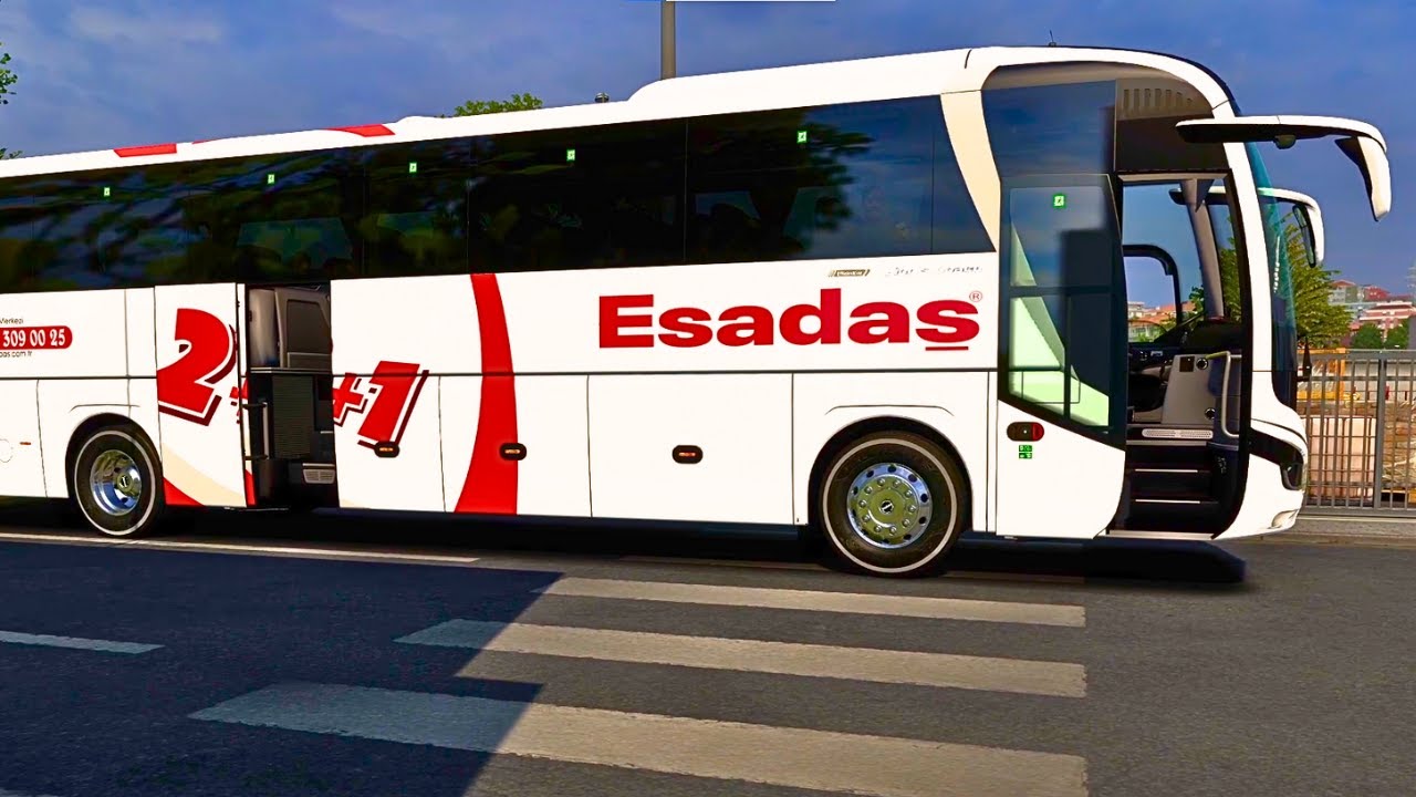 MAN Lion's Coach Bus - REALİSTİC DRİVE - ASMR - YouTube