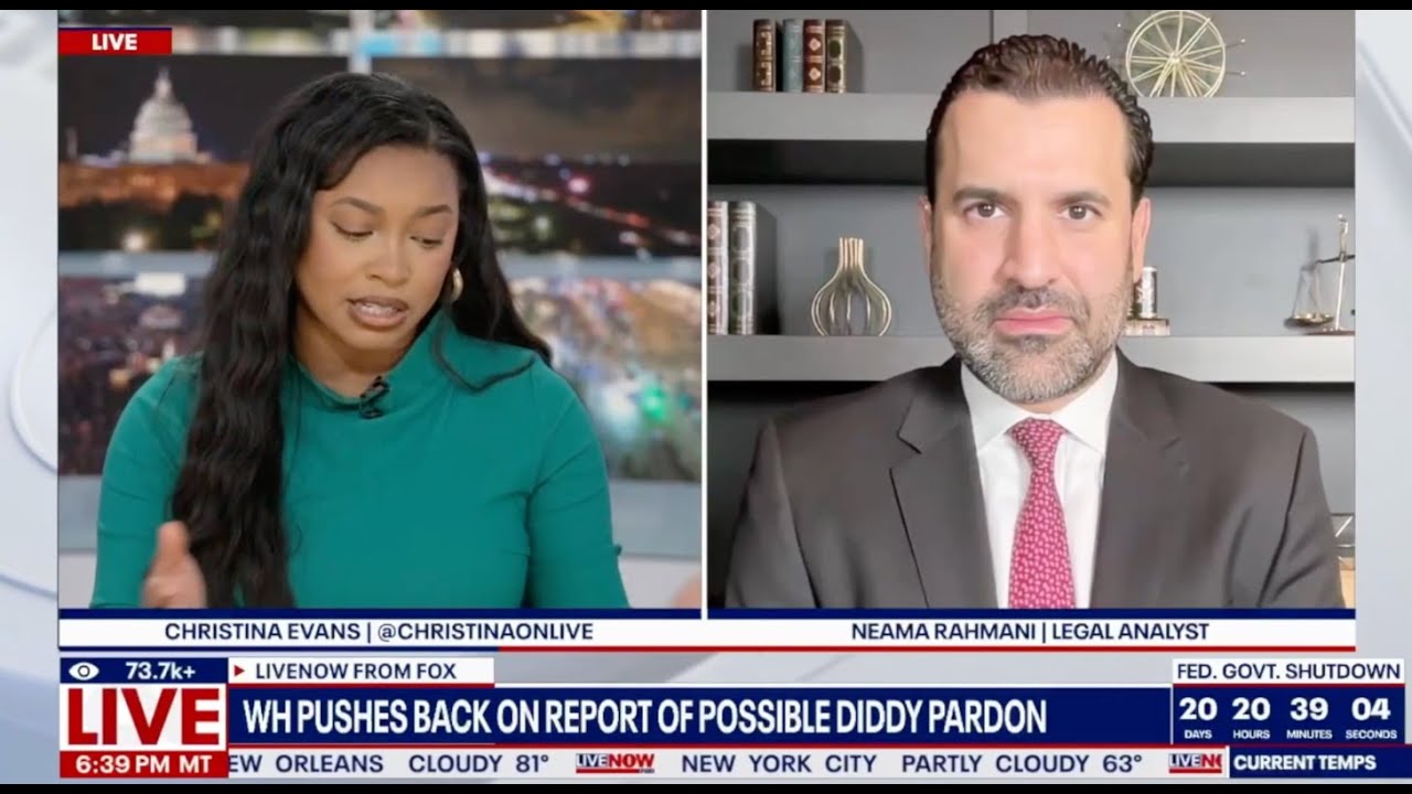 LiveNOW from FOX | Former federal prosecutor Neama Rahmani on potential ...